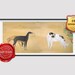 Hashimoto Kansetsu Dogs From Europe Giclee Print Reproduction Painting ...