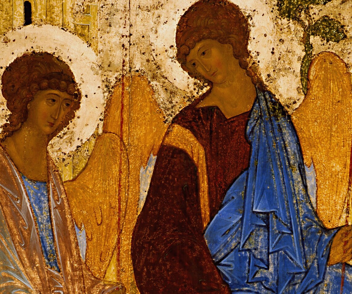Andrei Rublev the Trinity Giclee Print Texture Gel - Etsy