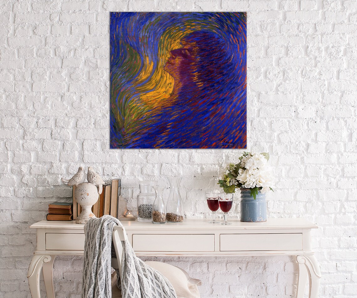 Luigi Russolo Profumo Giclee Print Texture Gel Reproduction - Etsy