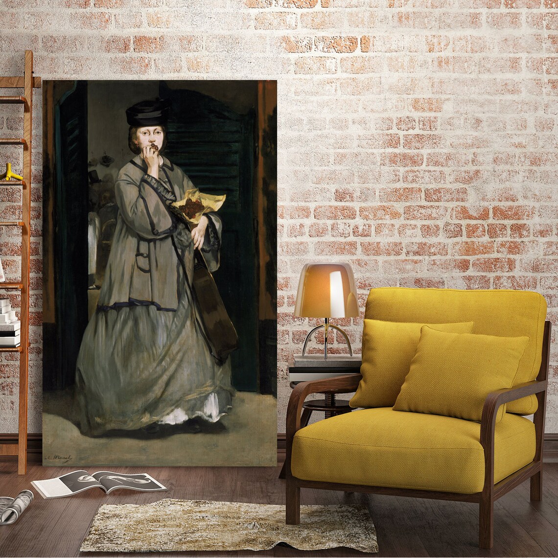 Edouard Manet Street Singer Giclee Print Reproduction Painting | Etsy