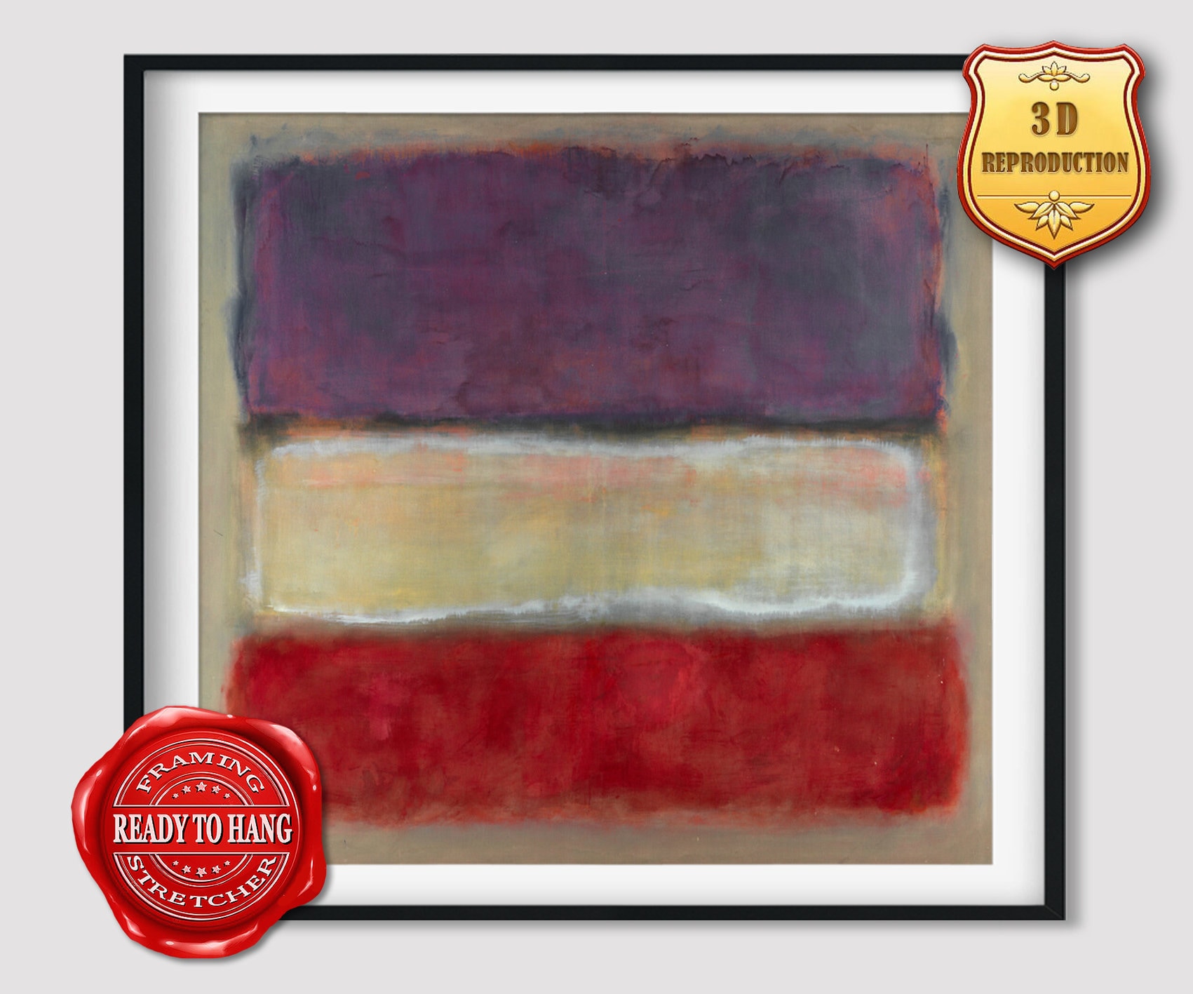 Mark Rothko Red White