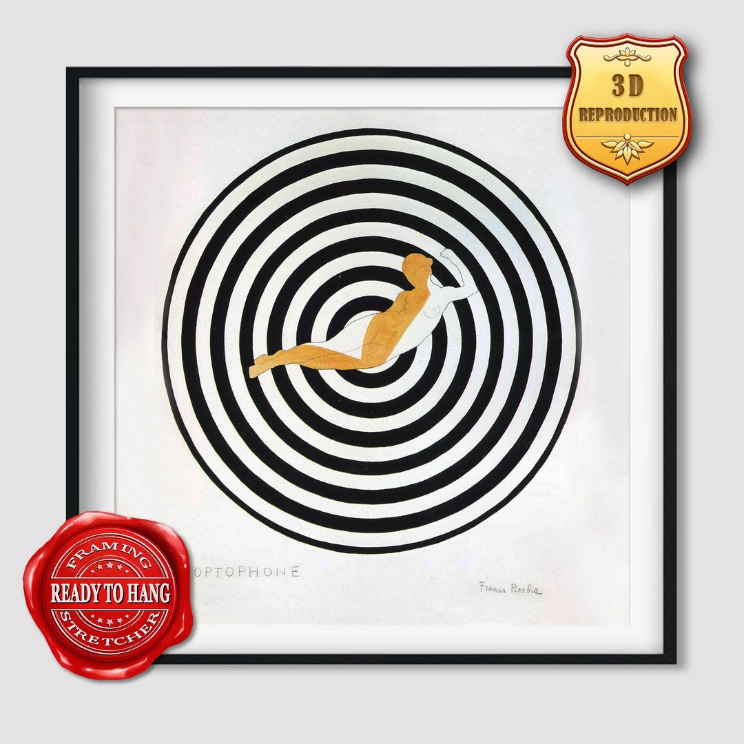 Francis Picabia Optophone I Giclee Print Texture Gel - Etsy
