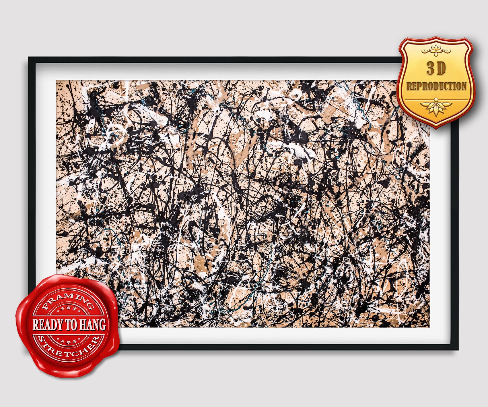 Jackson Pollock Autumn Rhythm Number 30 Giclee Print - Etsy UK