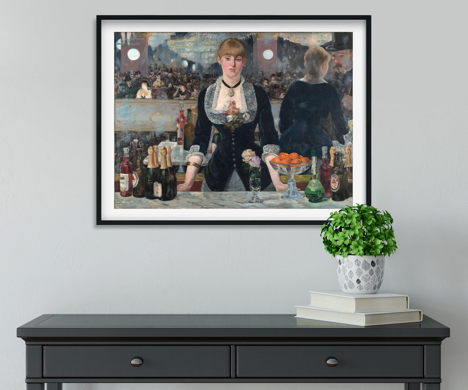 Edouard Manet A Bar at the Folies-bergère Giclee Print Reproduction ...