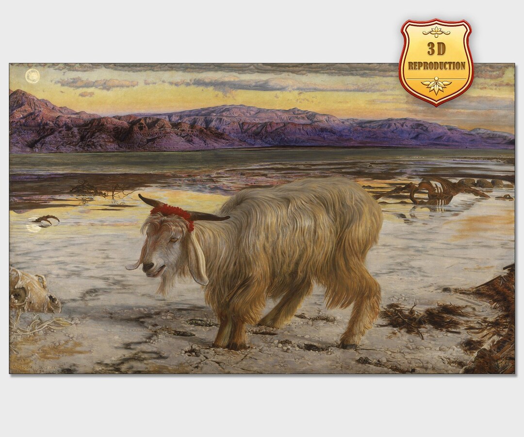 William Holman Hunt the Scapegoat Giclee Print Reproduction Painting ...