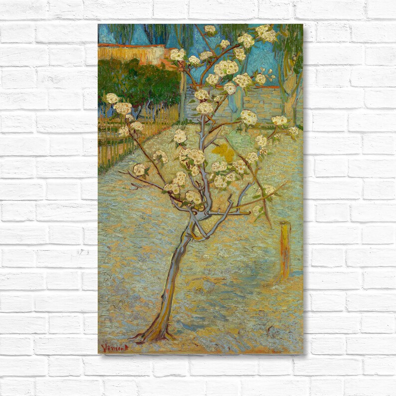 Vincent Van Gogh Blossoming Pear Tree Giclee Print - Etsy