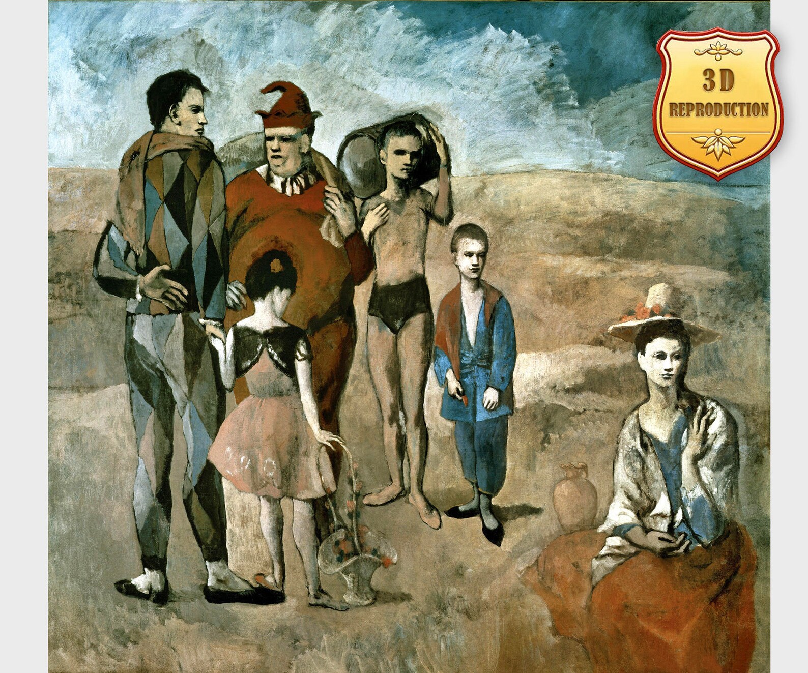 Pablo Picasso Family of Saltimbanques Giclee Print - Etsy