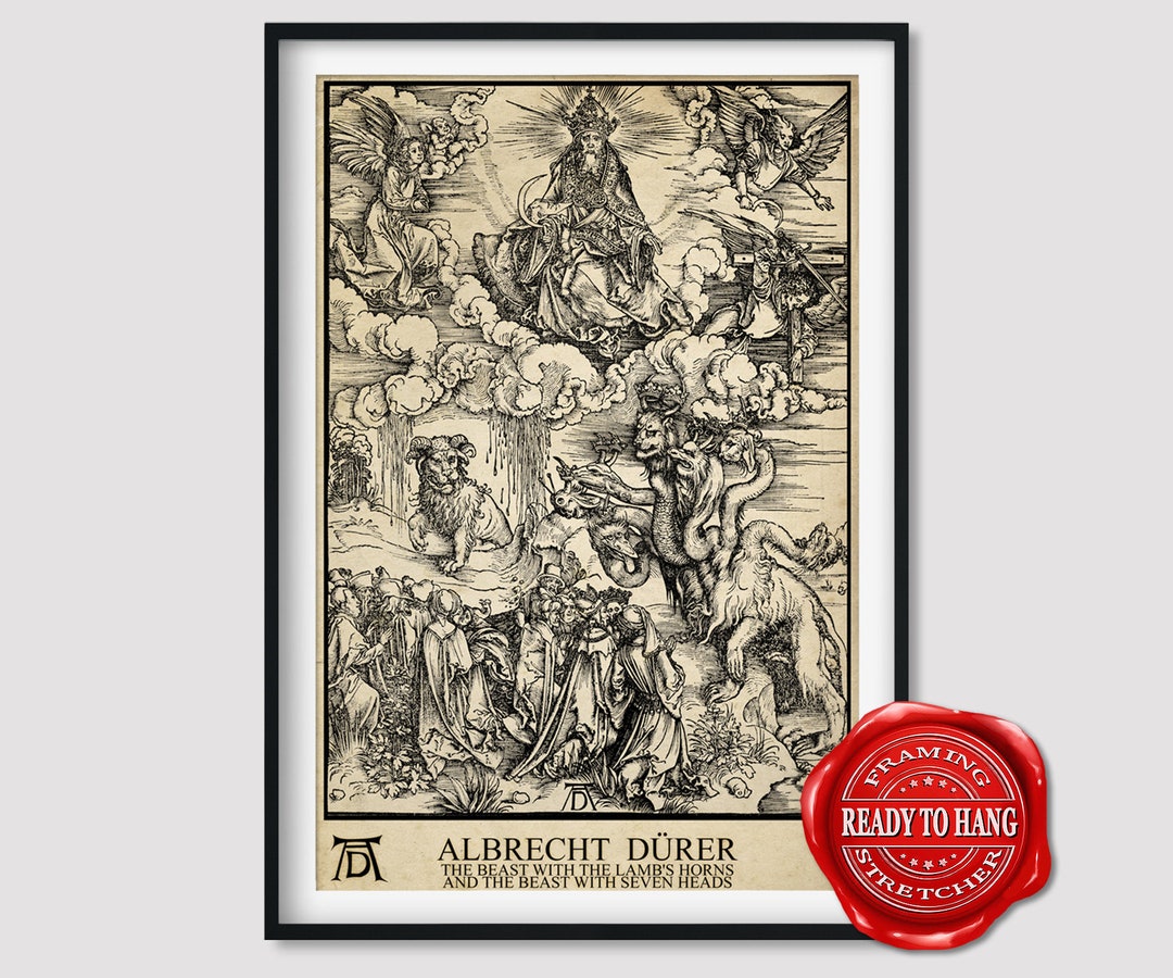 Albrecht Durer the Beast With the Lamb's Horns Giclee Print ...