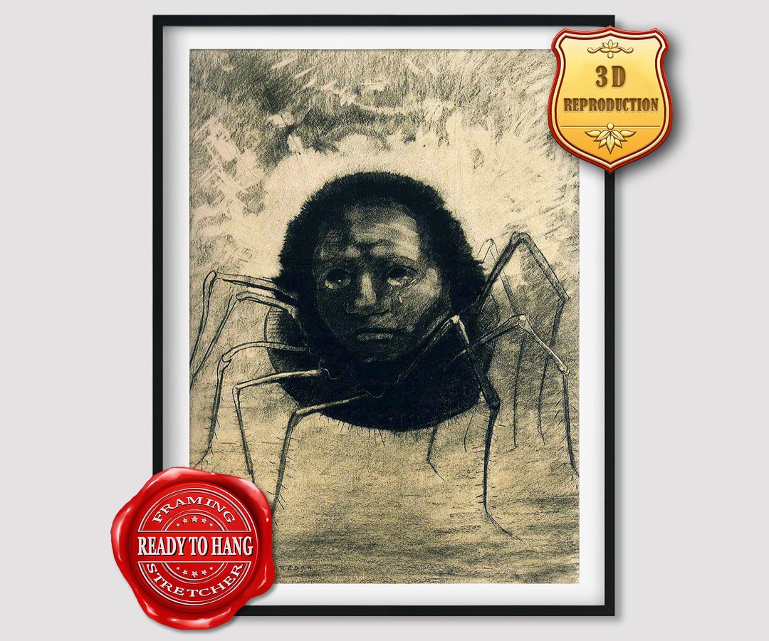 Odilon Redon The Crying Spider Giclee Print Reproduction - Etsy España