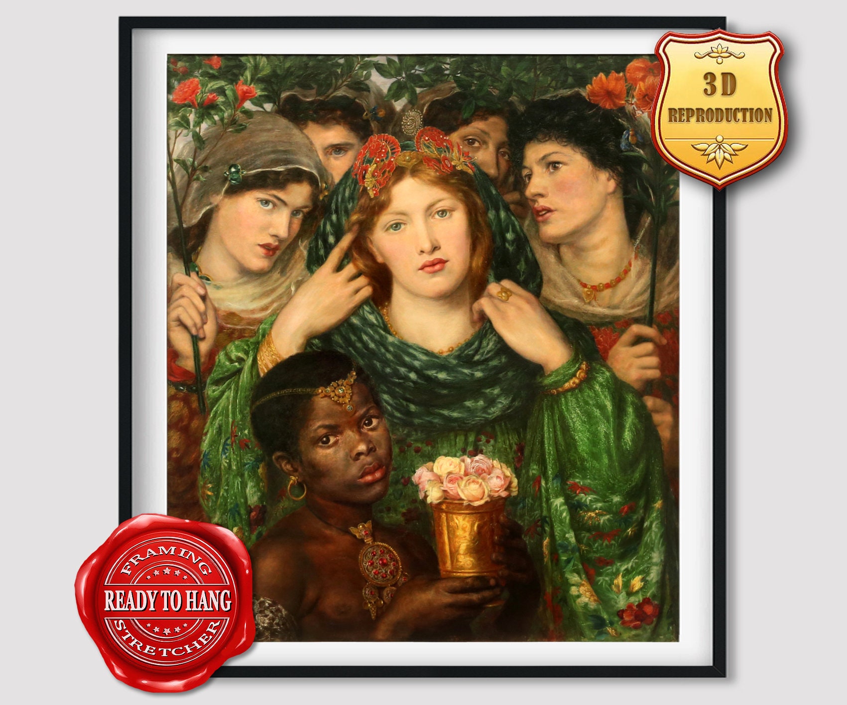 Dante Gabriel Rossetti The Beloved Giclee Print Reproduction - Etsy.de