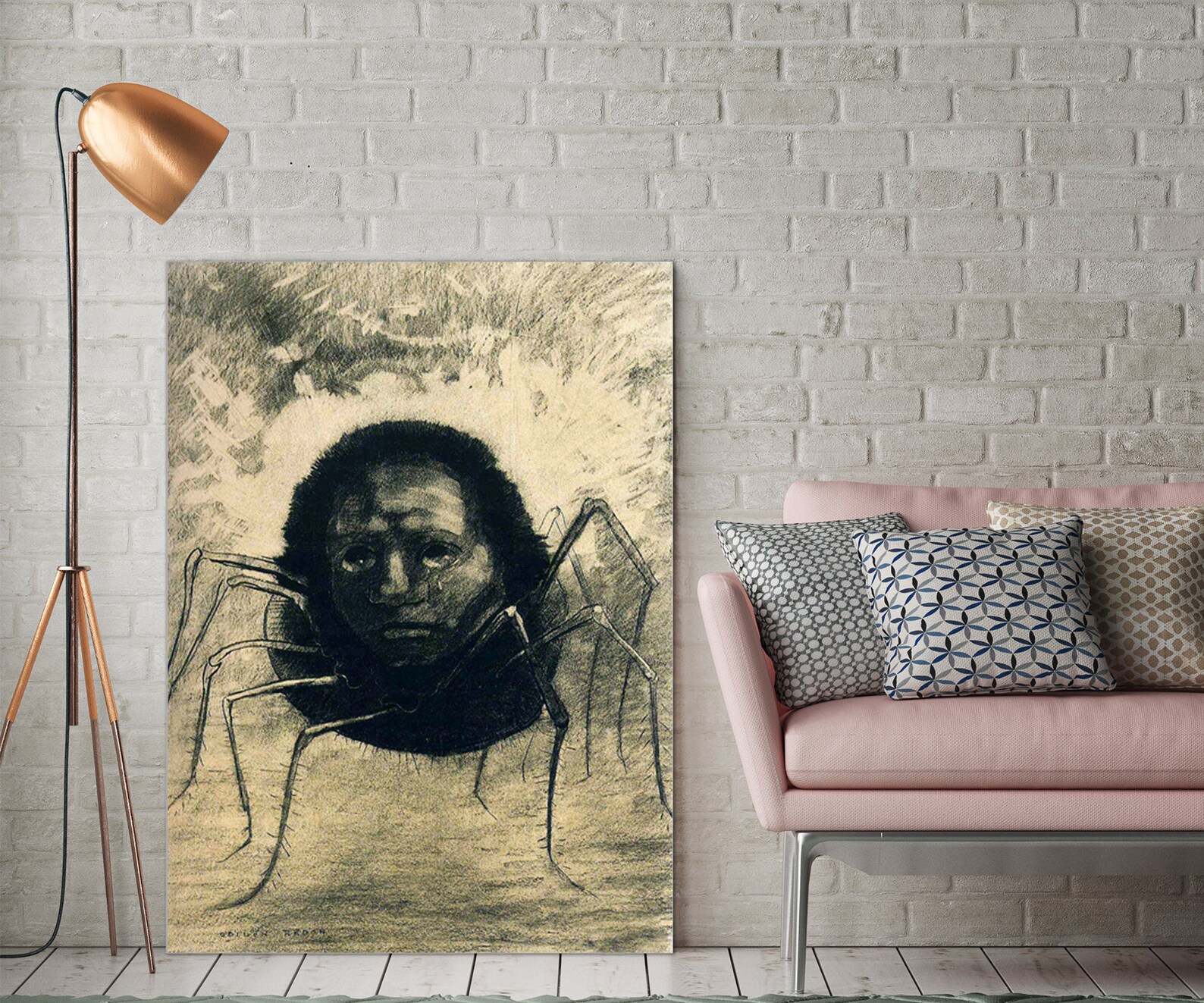 Odilon Redon The Crying Spider Giclee Print Reproduction - Etsy España