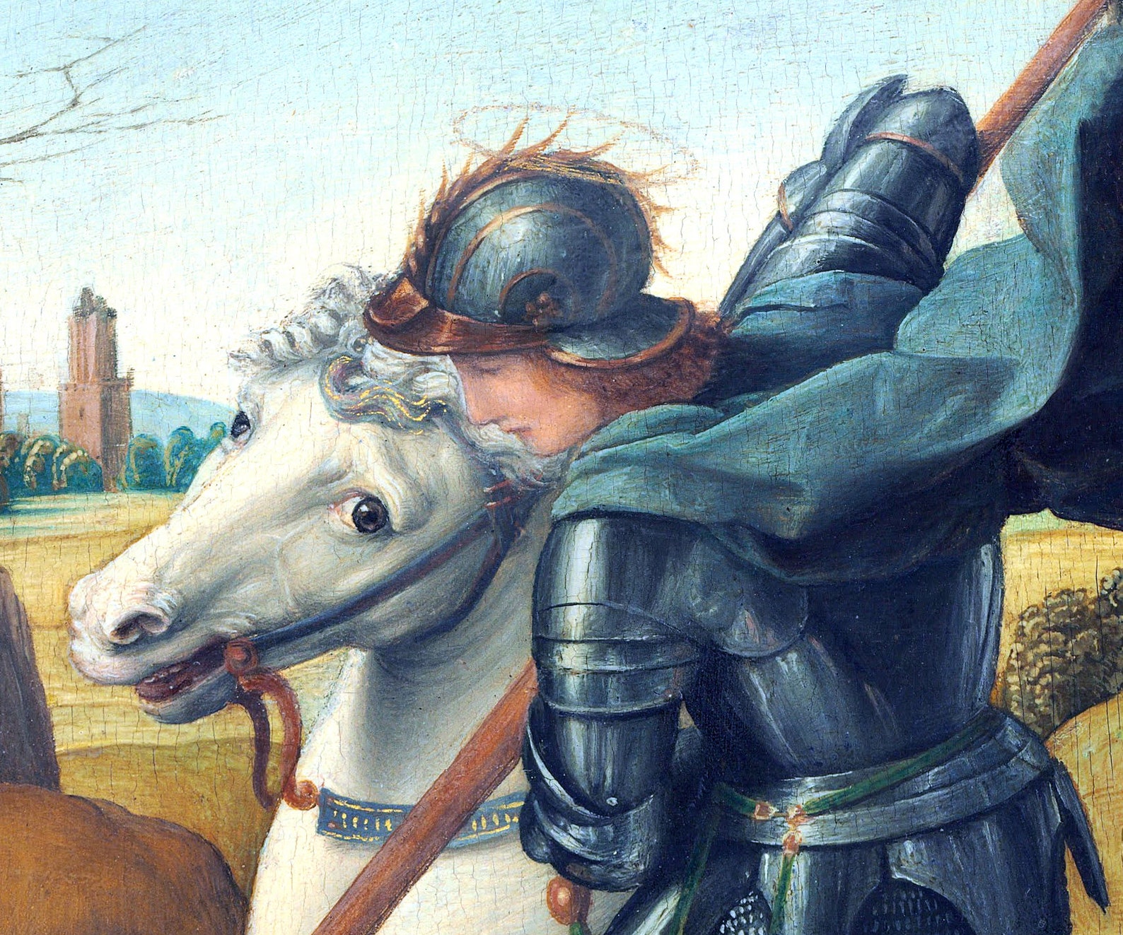 Raphael St George and the Dragon Giclee Print Reproduction | Etsy