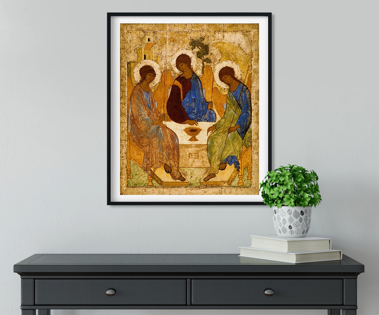 Andrei Rublev the Trinity Giclee Print Texture Gel - Etsy