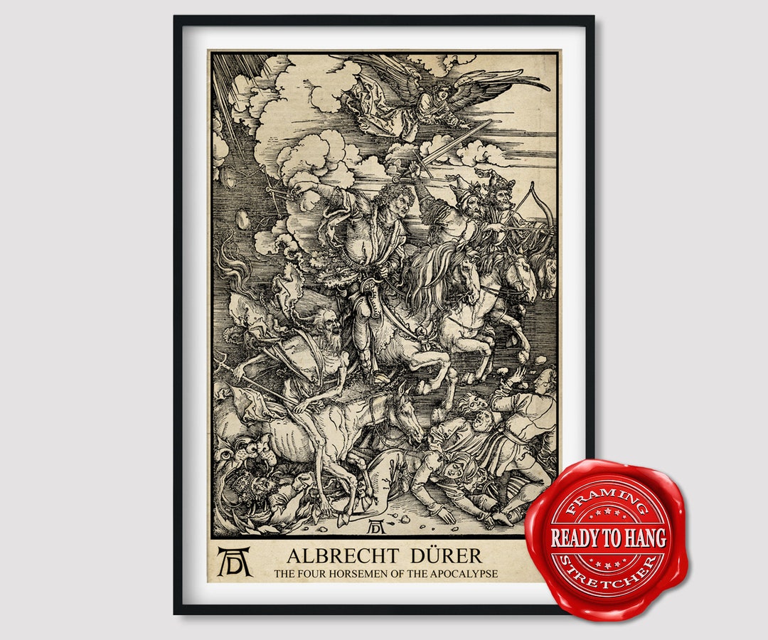 Albrecht Durer the Four Horsemen of the Apocalypse Giclee Print ...