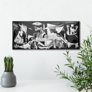 Pablo Picasso Guernica Giclee Print Texture Gel Reproduction Painting ...