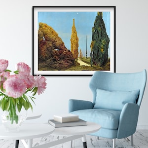 Max Ernst Solitary and Conjugal Trees Giclee Print Reproduction ...