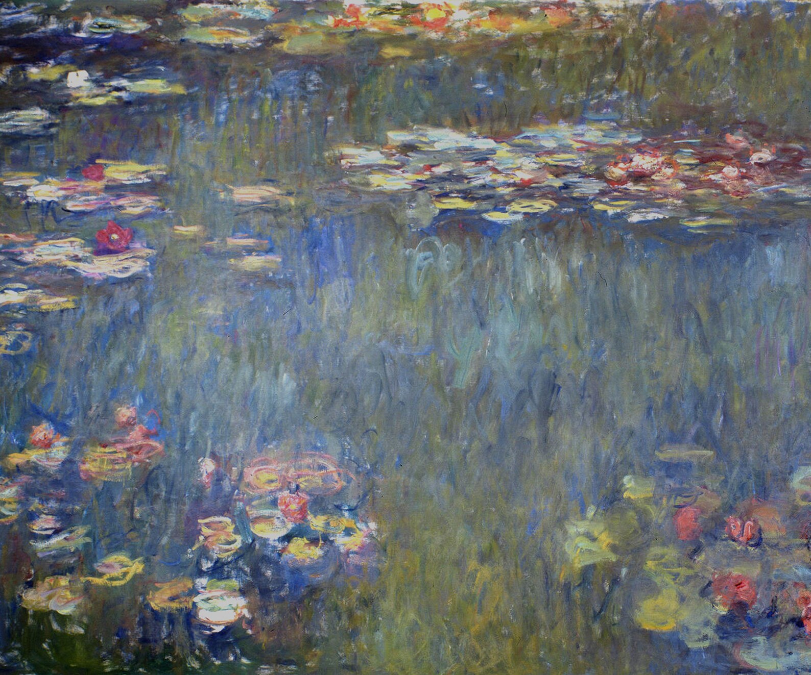 Claude Monet Water Lilies Pond Green Reflection Giclee Print | Etsy