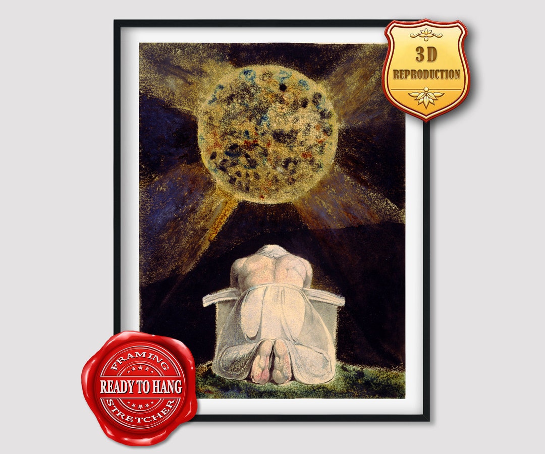 William Blake Frontispiece to the Song of Los Giclee Print Reproduction ...