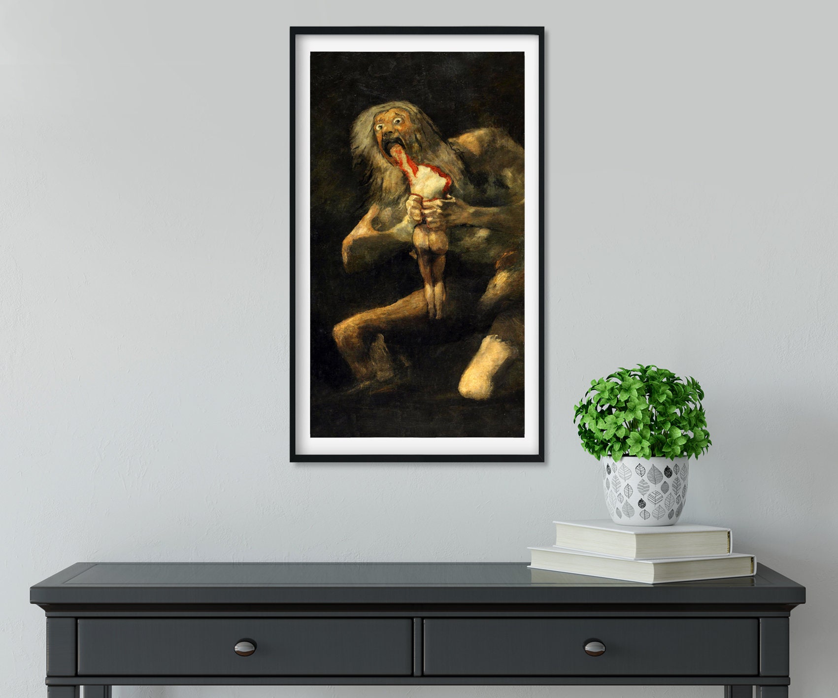 Francisco Goya Saturn Devouring His Son Giclee Print | Etsy