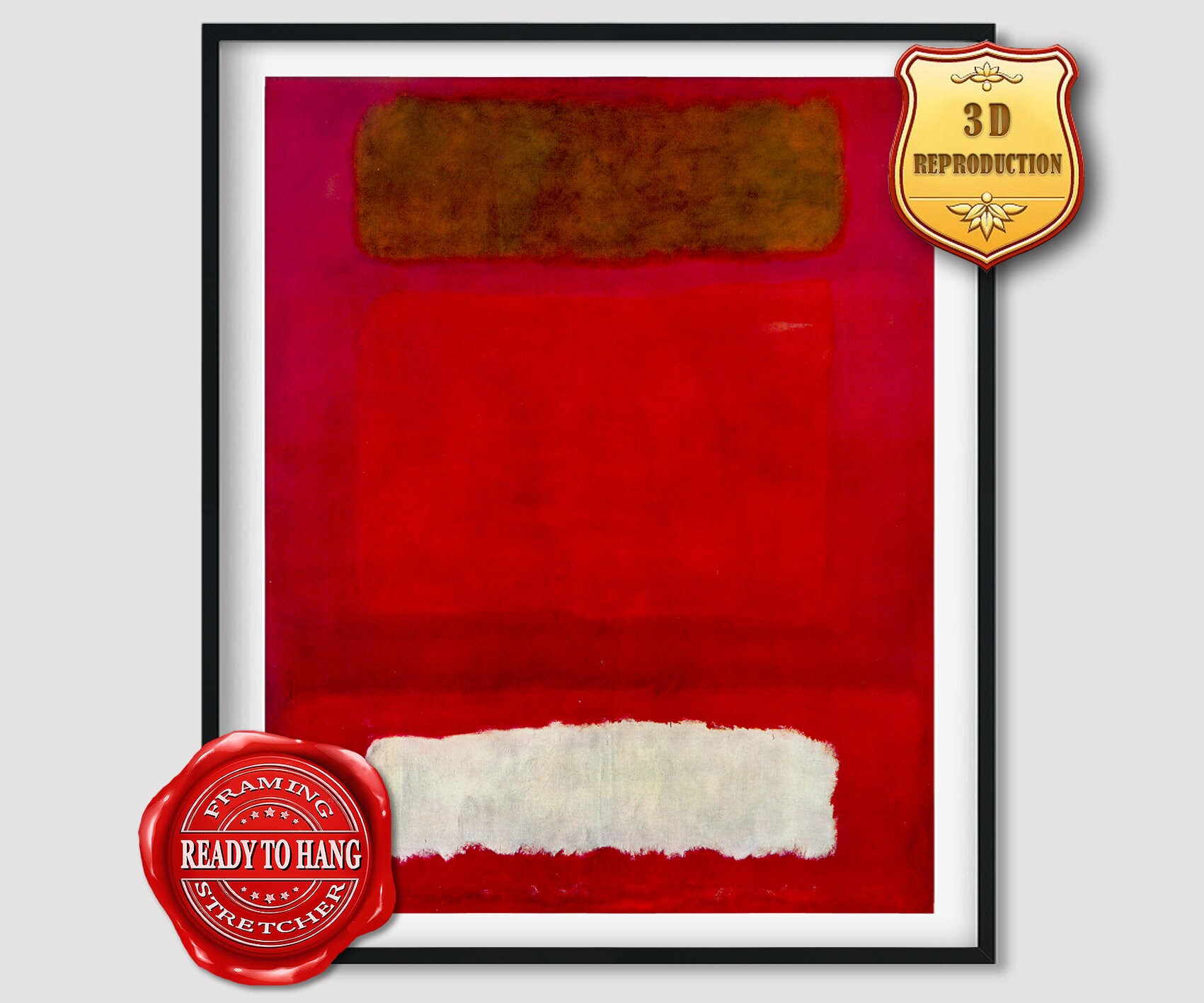 Mark Rothko Red White