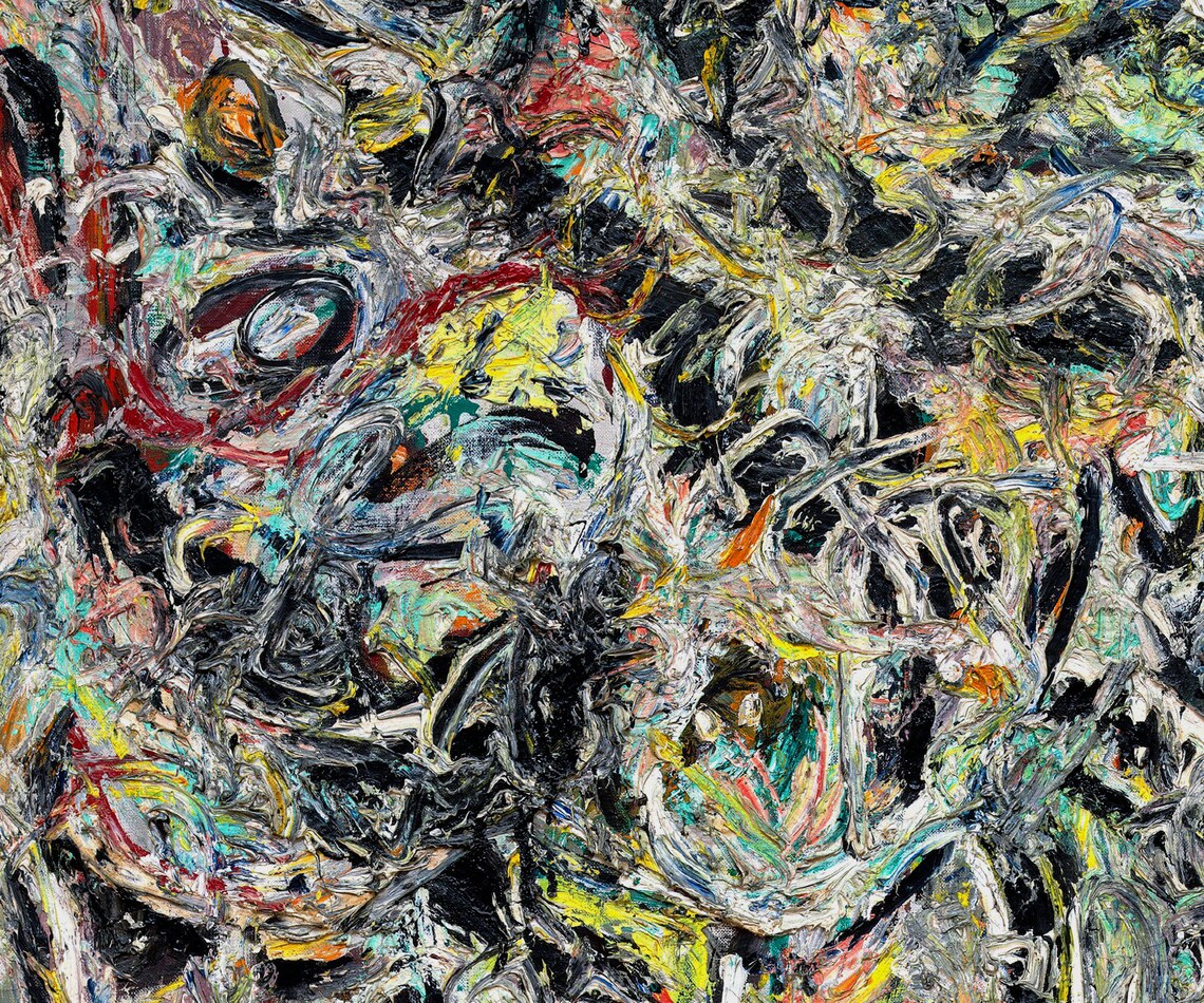 Jackson Pollock Eyes in the Heat Giclee Print Reproduction | Etsy