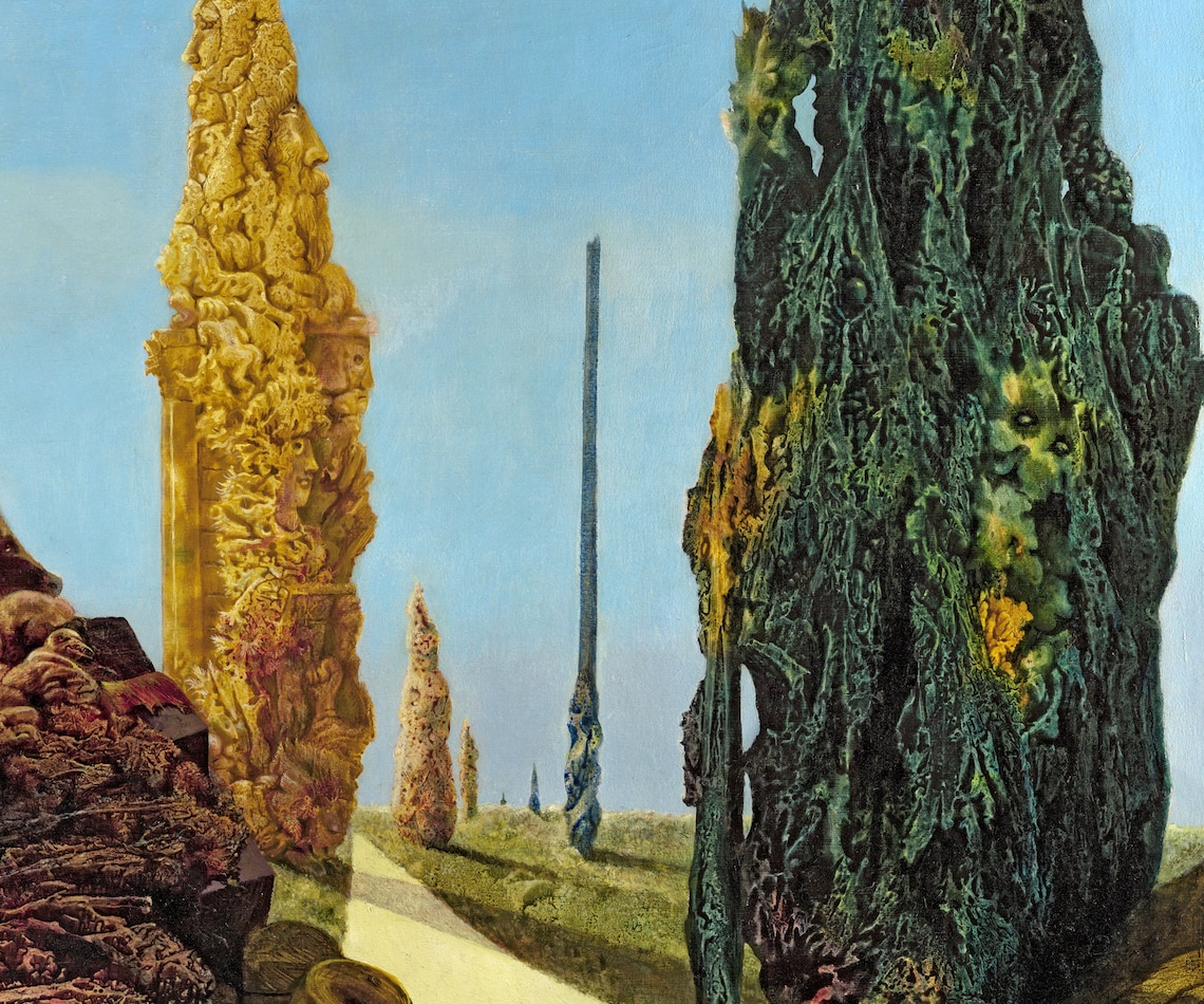 Max Ernst Solitary and Conjugal Trees Giclee Print | Etsy