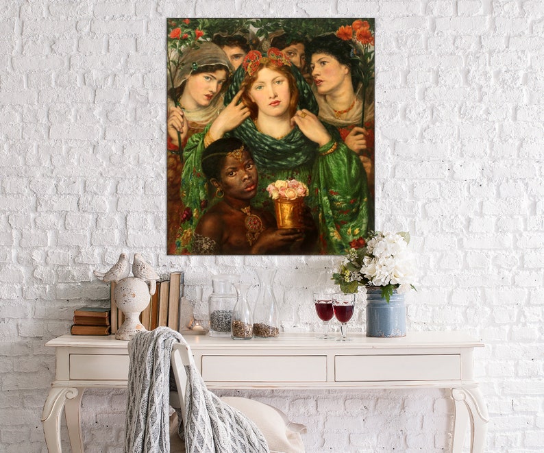 Dante Gabriel Rossetti The Beloved Giclee Print Reproduction | Etsy