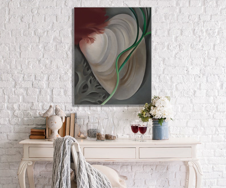 Georgia O'keeffe Shell No 2 Giclee Print Reproduction | Etsy