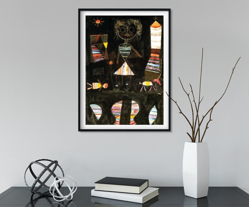 Paul Klee Puppet Theater Giclee Print Texture Gel Reproduction - Etsy