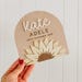 Personalised Growth Chart - FIELD OF DAISIES | Girls Room Decor | Daisy ...