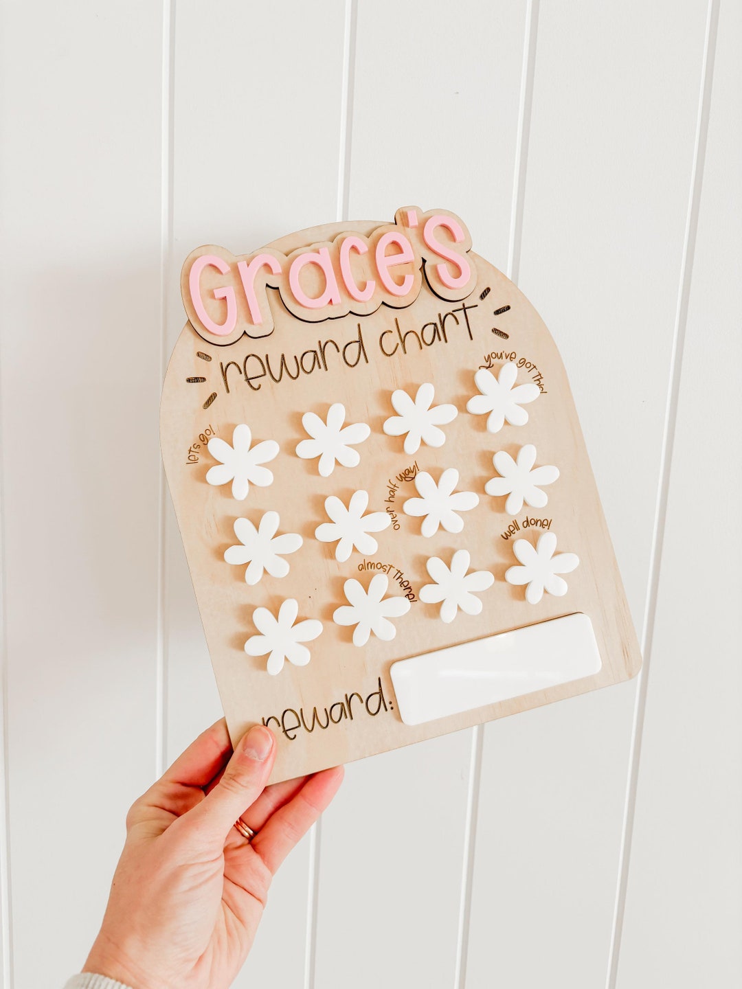 Reward Chart | Daisy Chart |custom Chore Chart | Responsibilities ...