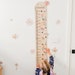 Personalised Growth Chart WILDFLOWER Girls Room Daisy Theme Acrylic ...