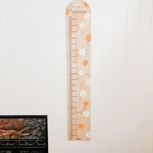 Personalised Growth Chart - DAISY | Girls Room Decor | Daisy Theme ...
