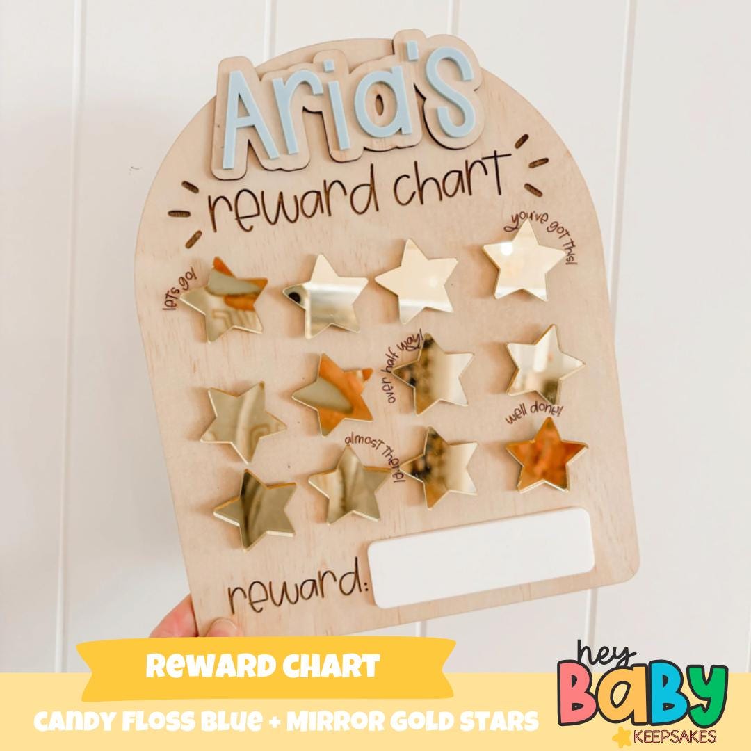 Reward Chart | Star Chart |custom Chore Chart | Responsibilities ...