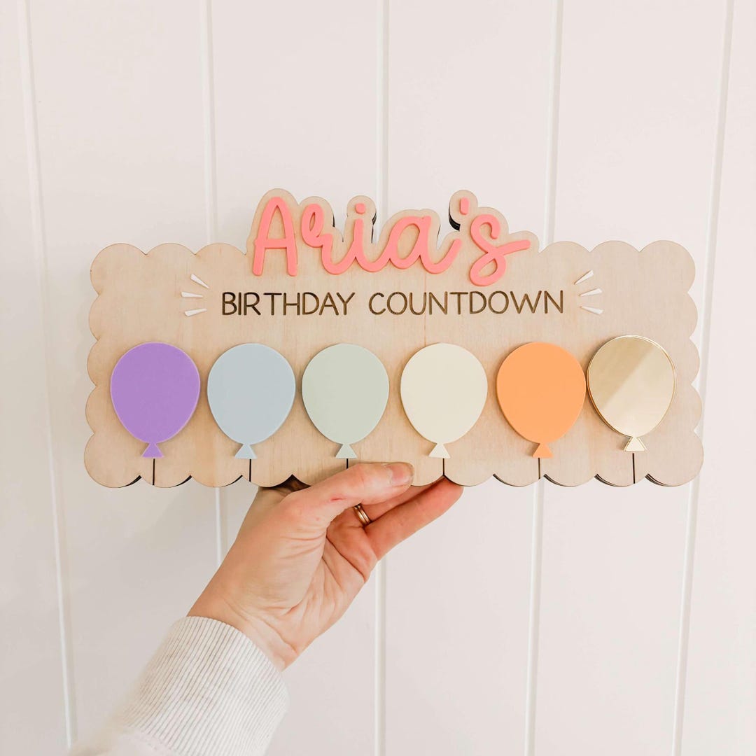 Birthday Balloon Countdown | Toddler Countdown | Kids Countdown ...