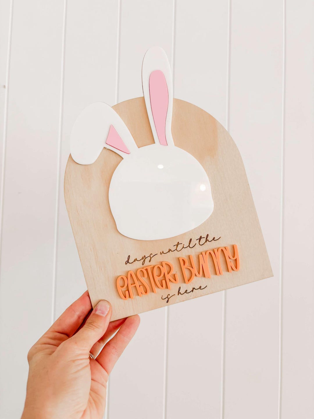 Easter Bunny Countdown | Easter Bunny Decor | Sleeps Until Easter ...