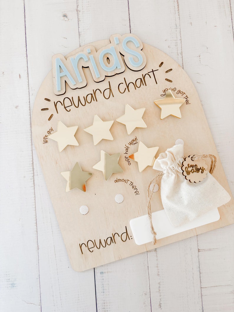 Reward Chart | Star Chart |custom Chore Chart | Responsibilities ...