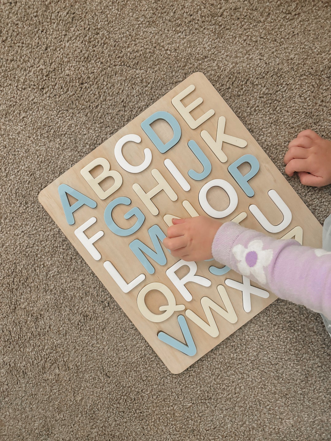 Alphabet Puzzle | Letter Puzzle | Personalised Jigsaw | Name Jigsaw ...