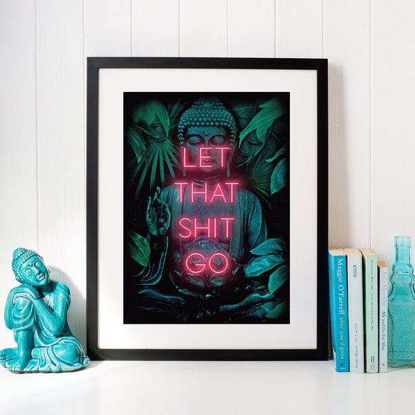 Let That Shit Go - Etsy