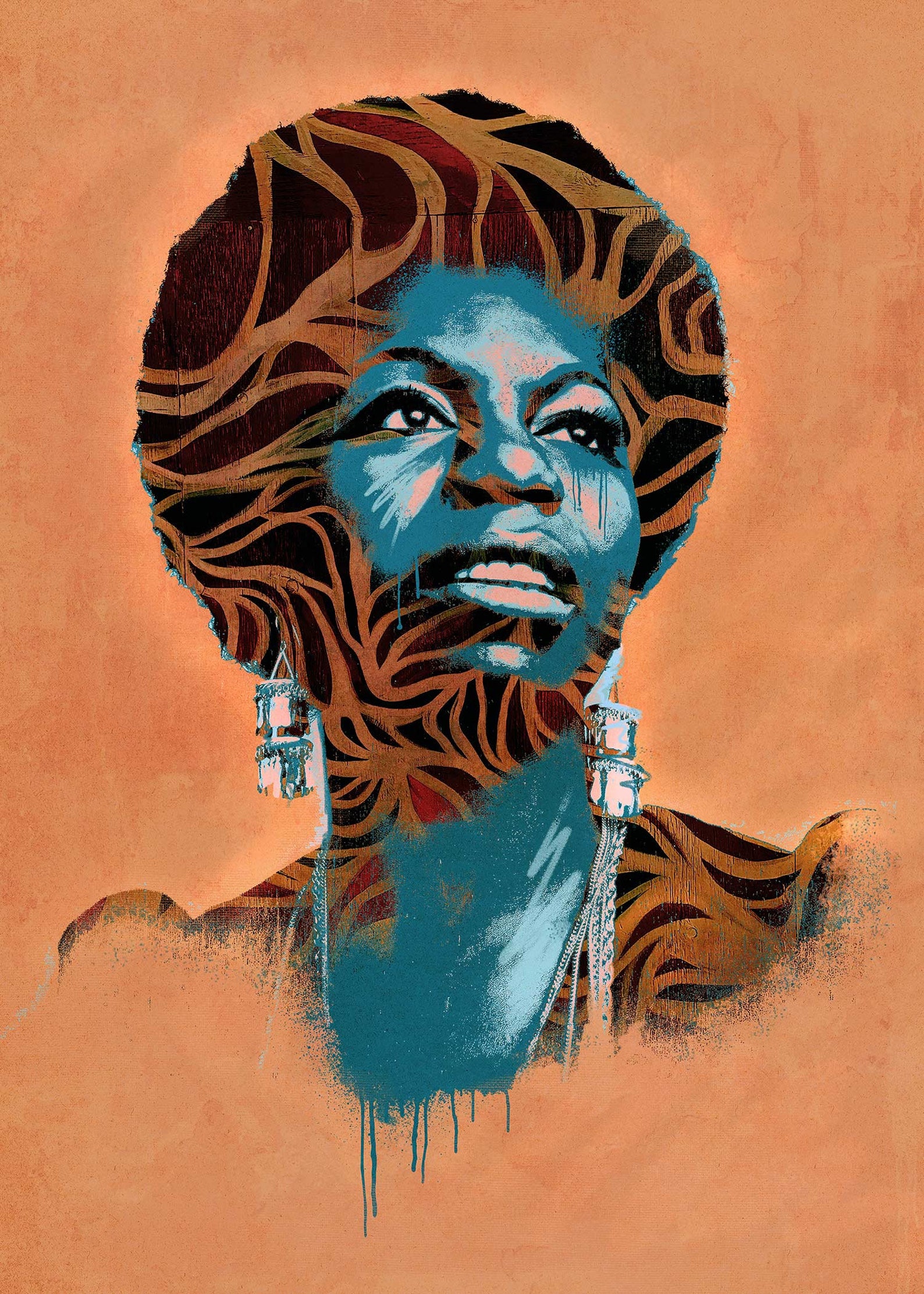 Nina Simone Poster Print Wall Art With Soul Framed Option | Etsy