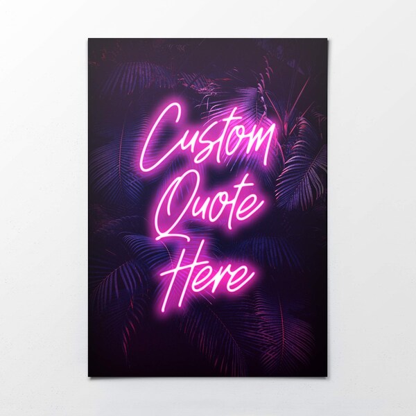 Neon Tropical - Etsy