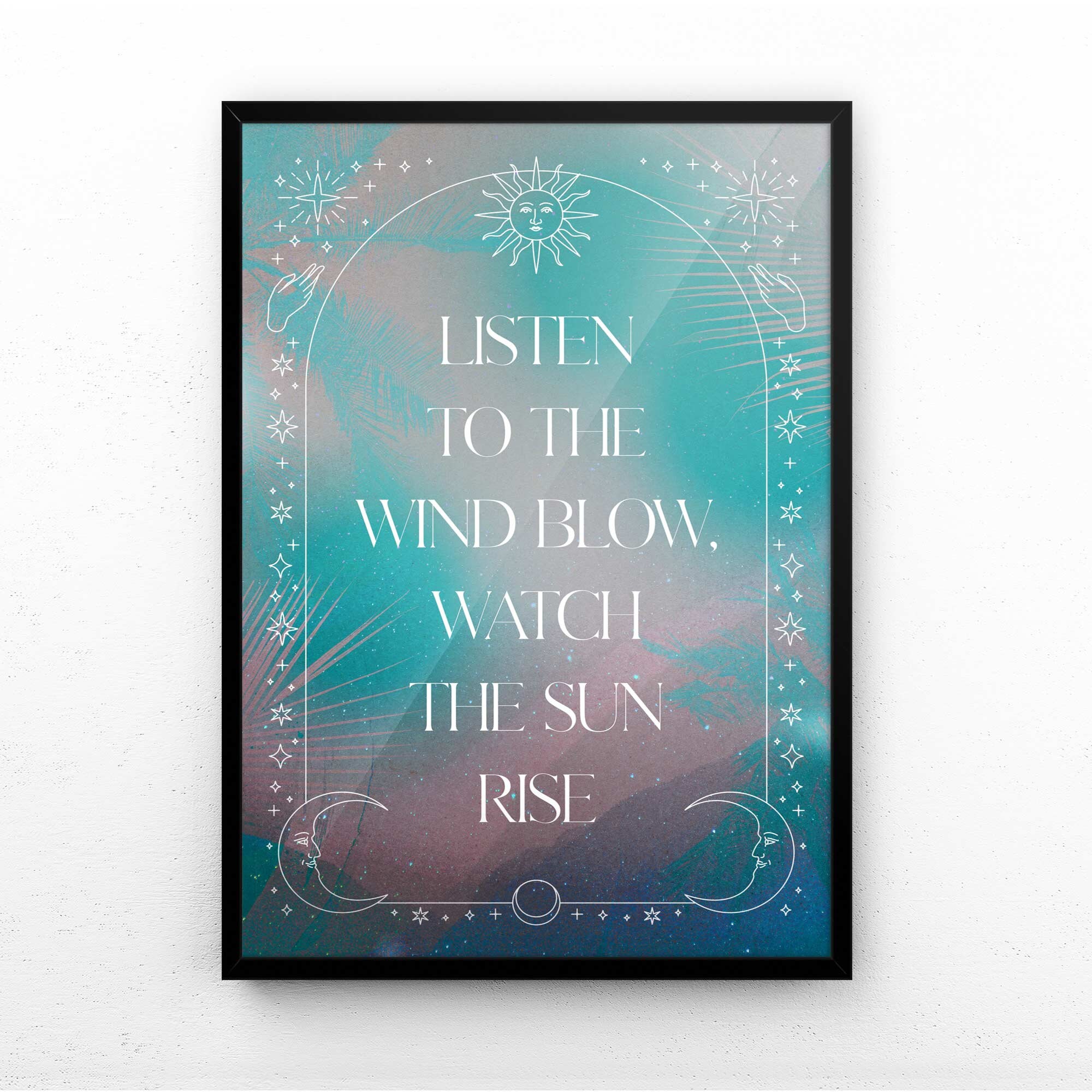 Fleetwood Mac Print, The Chain Lyrics, Stevie Nicks Poster, Boho Wall ...