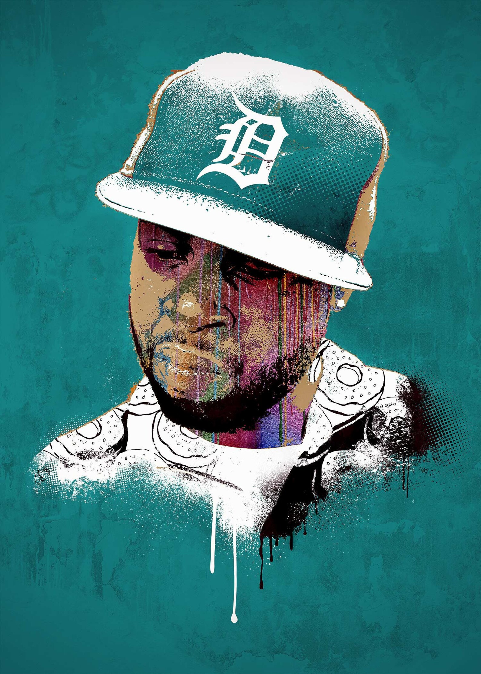 J Dilla poster print Wall art with soul Jazz Hip Hop | Etsy