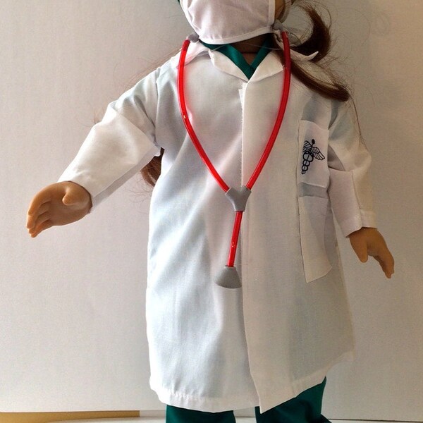 American Girl Doll Lab Coat - Etsy