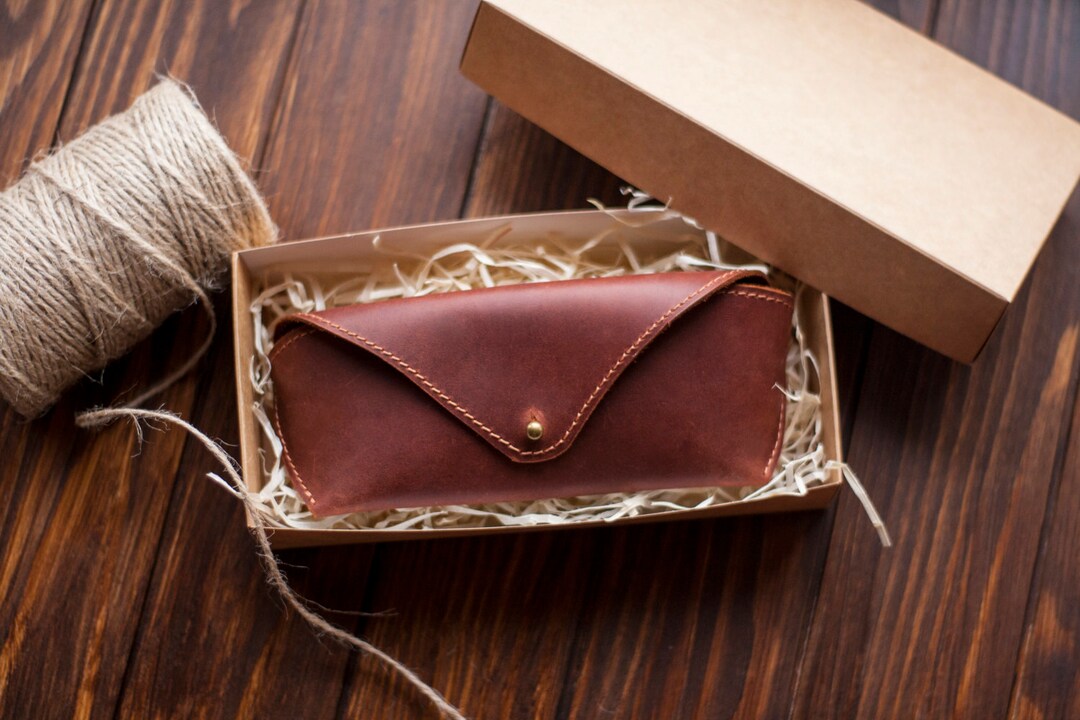 Leather Glasses Case Personalized Glasses Case Monogram - Etsy