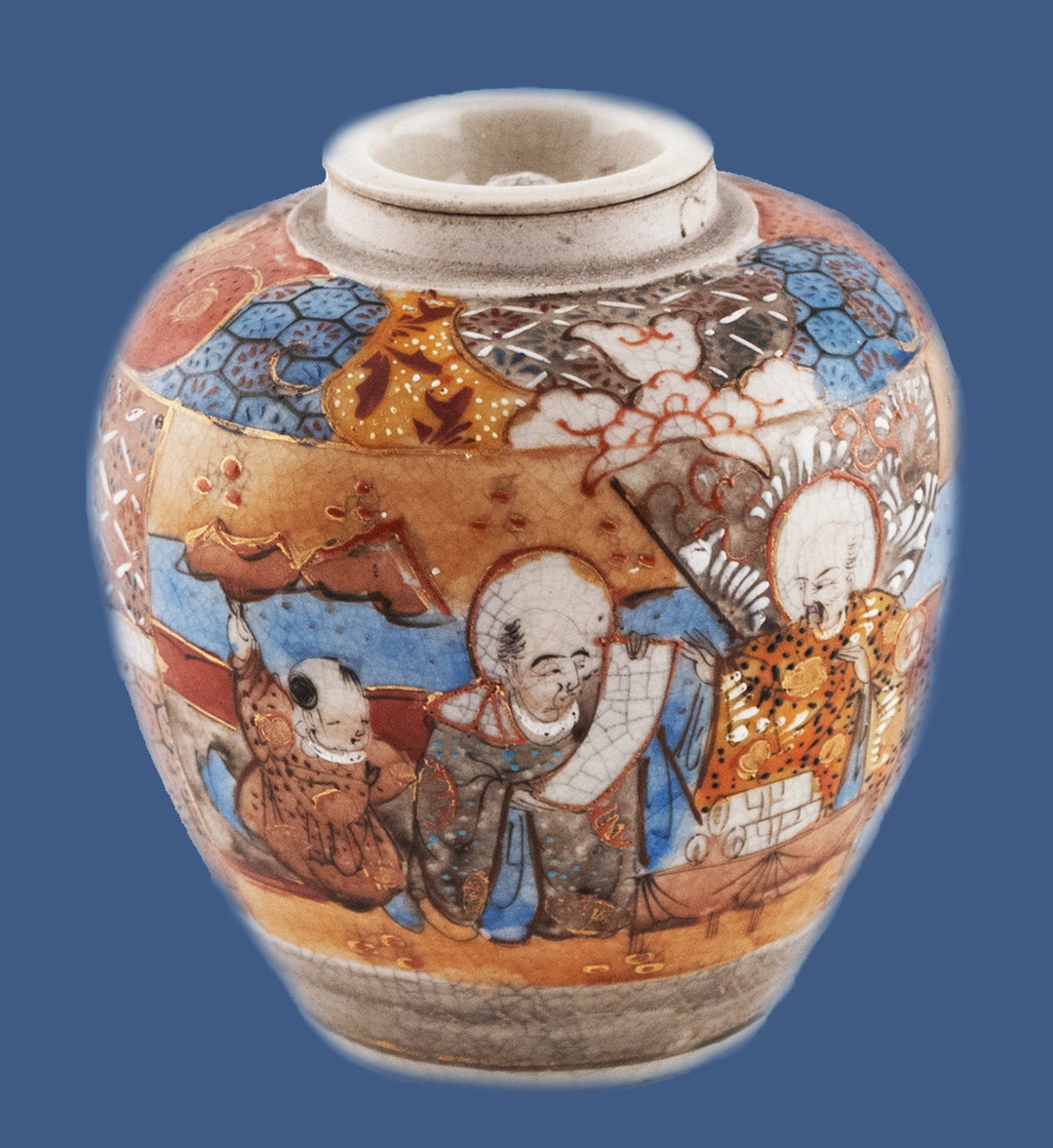 Japanese Hand Painted Beautiful Vintage Ginger Jar C. 1920 - Etsy