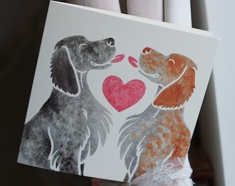 English Setter Sweet Elly May Dog Photography Photo Card - Etsy