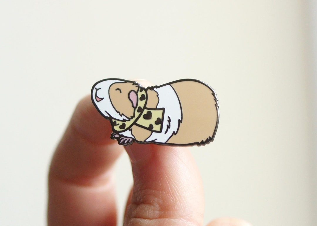 GUINEA PIG Enamel Lapel Pin Badge / Perfect Cute Collectable Gift for ...