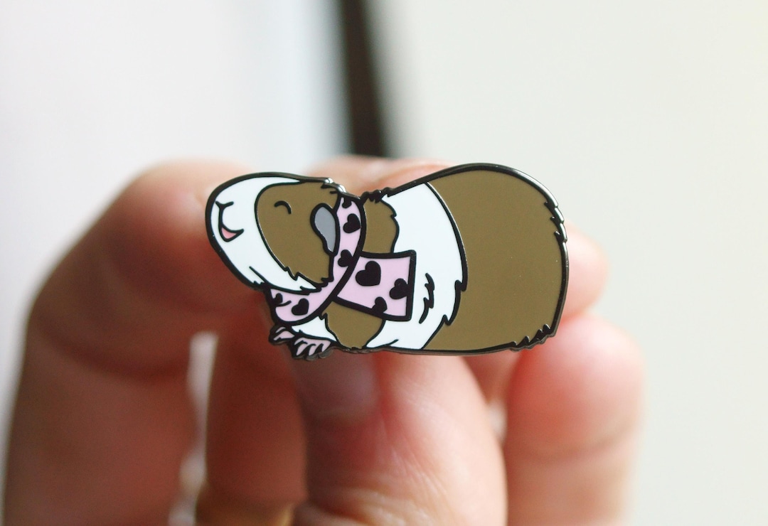 GUINEA PIG Enamel Lapel Pin Badge / Perfect Cute Collectable Gift for ...