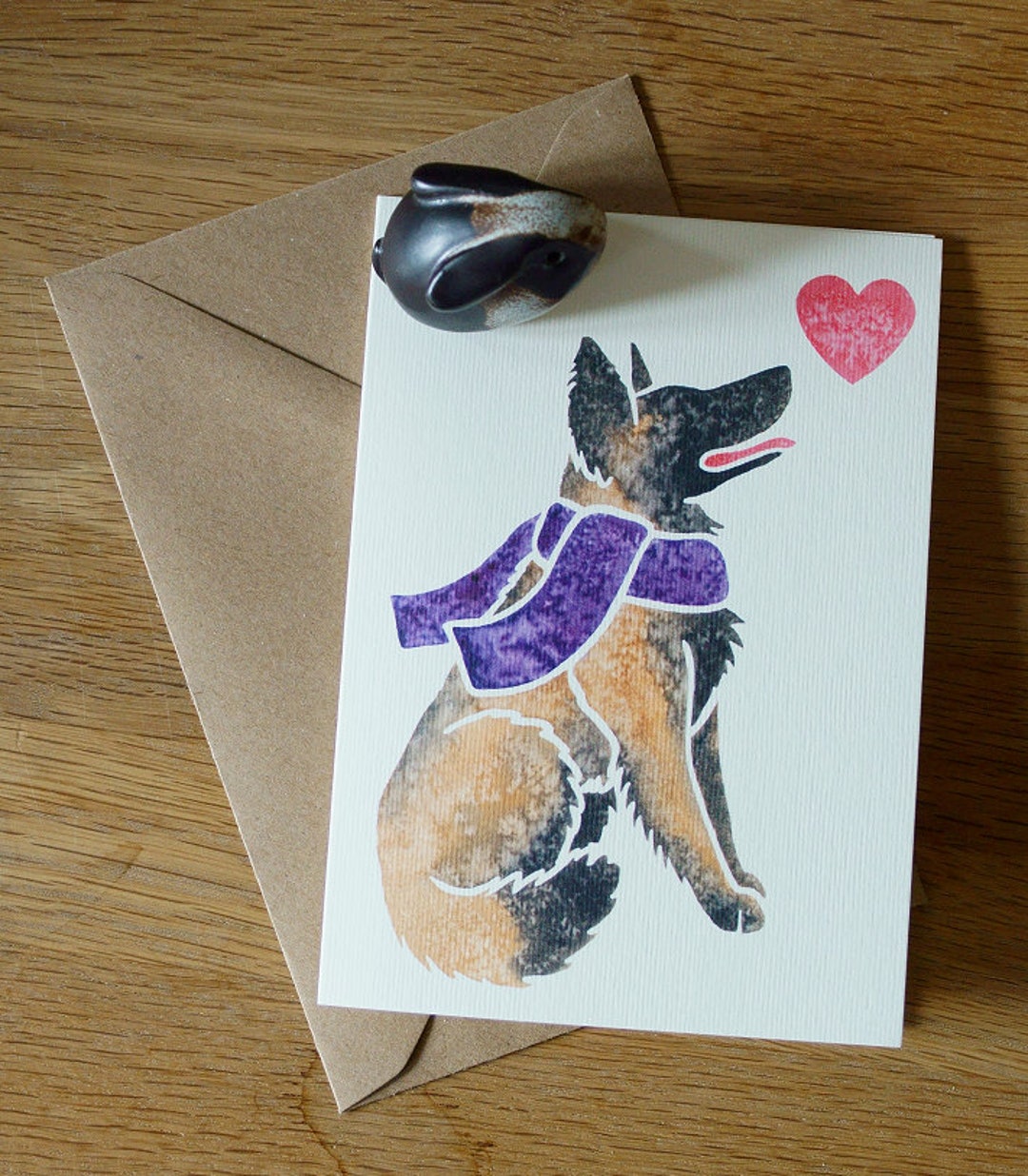 TERVUEREN Note Cards / Belgian Shepherd Dog / Printed Watercolour Art ...